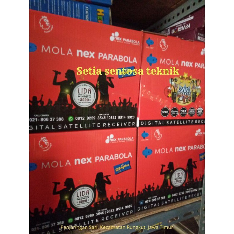 Jual RECEIVER NEX PARABOLA MERAH | Shopee Indonesia