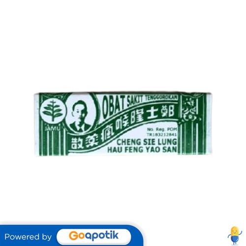 Jual Cheng Sie Lung Hau Feng Yao San Obat Sakit Tenggorokan Tube 1.2 ...