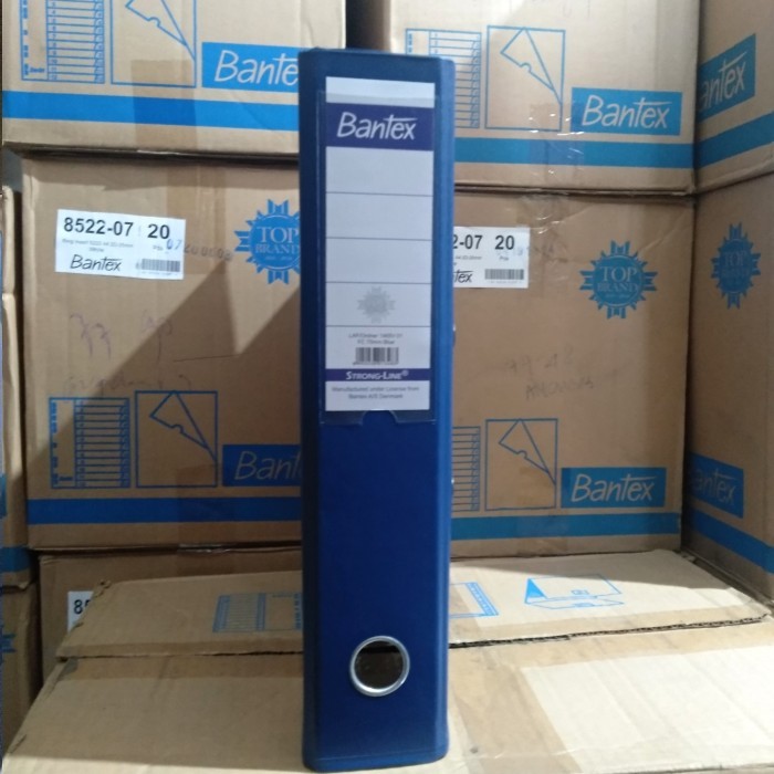 Jual Odner Bantex 1465V 01 70 mm biru | Shopee Indonesia