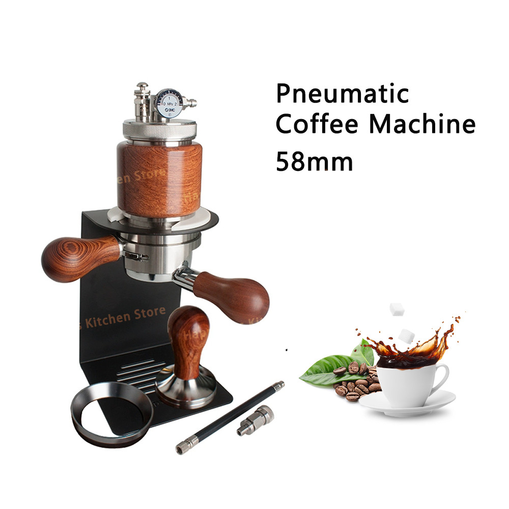 Jual Pneumatic Coffee Machine 58mm Coffee Portafilter Manual Espresso ...