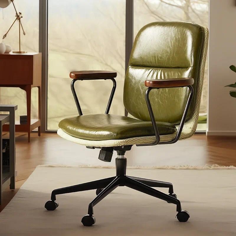 Jual Adjustable Home Computer Chair Comfortable Sedentary Office Seat ...