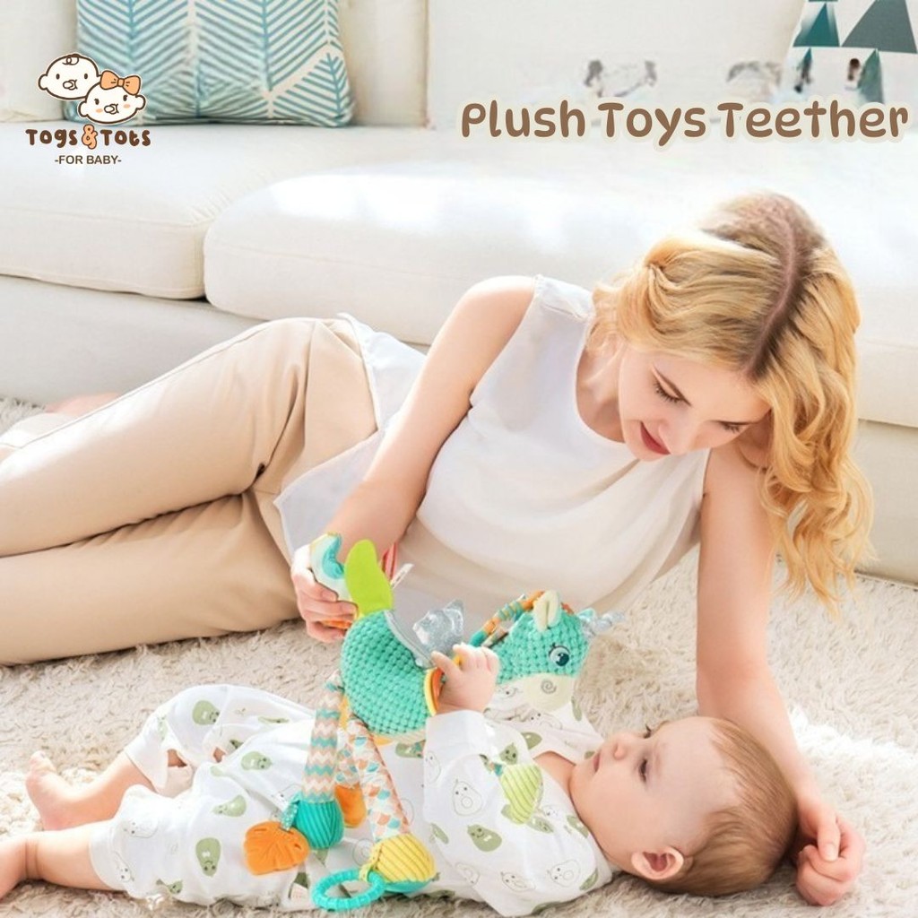 Jual ( OTH1074002 / OTH1074005 ) Mainan bayi gantungan stroller boneka ...