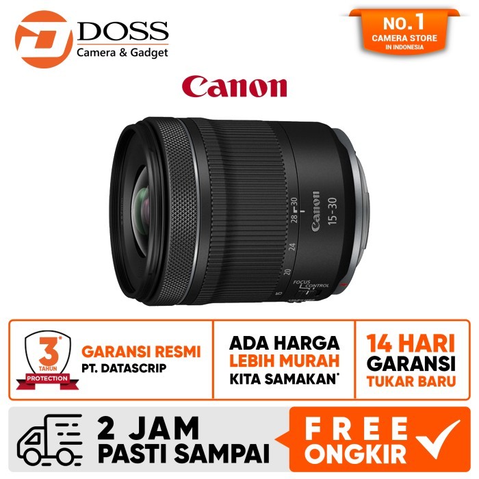 Jual Canon RF 15-30mm f4.5-6.3 IS STM Lensa Canon 15-30 MM f/4.5-6.3 IS STM | Shopee Indonesia