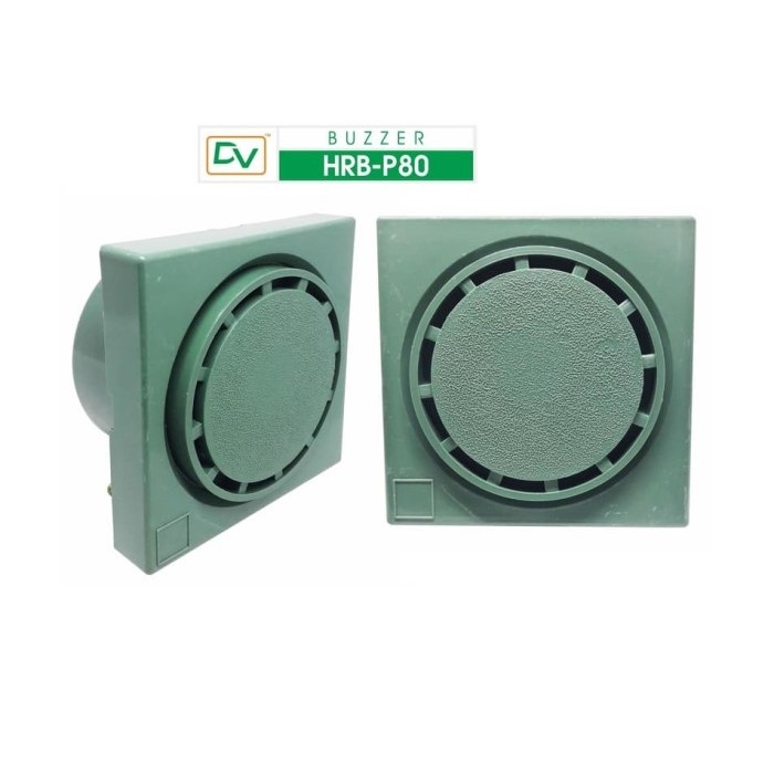 Jual DDB99 PANEL MOUNTING BUZZER HRB-P80 SIZE 80 x 80 220VAC | Shopee Indonesia