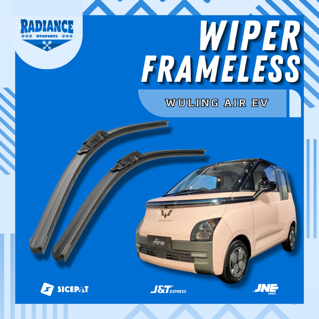 Jual Wiper Frameless Mobil - Wuling Air EV - Karet Wiper 1 Set Kiri dan ...