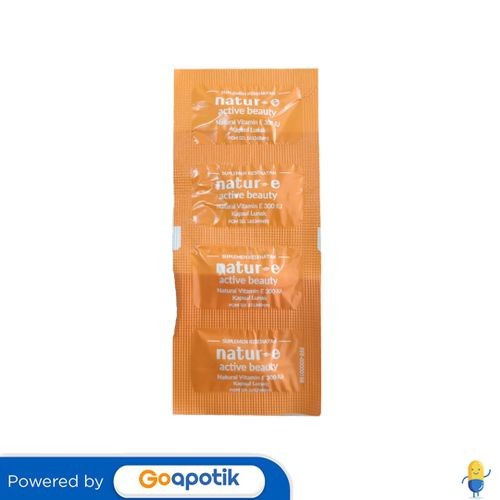 Jual Natur-E Active Beauty 300 Iu Strip 4 Kapsul | Shopee Indonesia