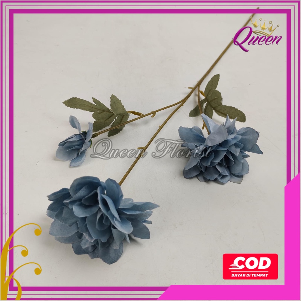 Jual Bunga Semanggi Sakura Tangkai Panjang 65cm Artificial Imitasi kain ...