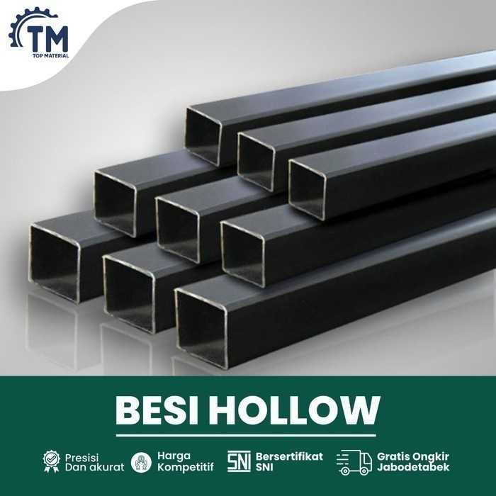 Jual Besi Hollow 30 x 30 x 2mm x 6M SNI Pipa Kotak Besi Holo | Shopee Indonesia