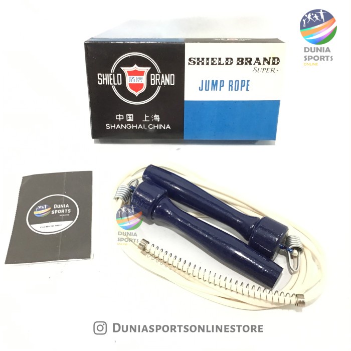Jual larissa SKIPPING JUMP ROPE KAYU SHIELD BRAND LOMPAT TALI KAYU ...