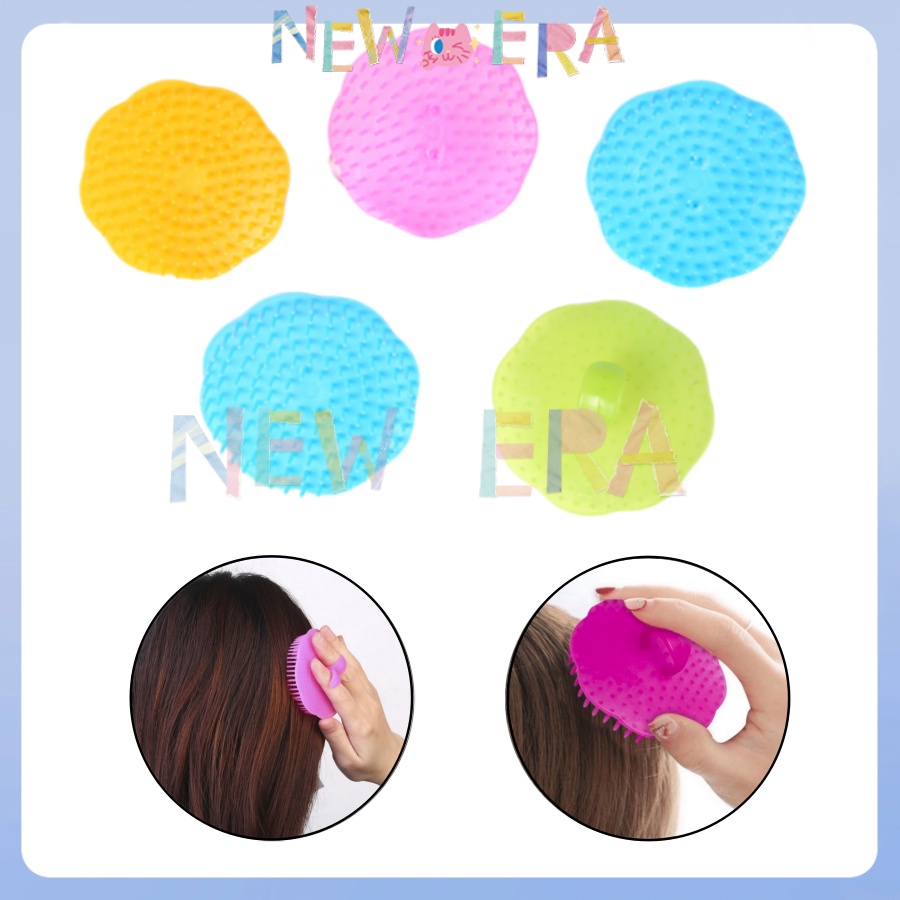 Jual 【10PCS】Sisir Keramas / Sisir Keramas Bulat / Sikat Rambut Kepala ...