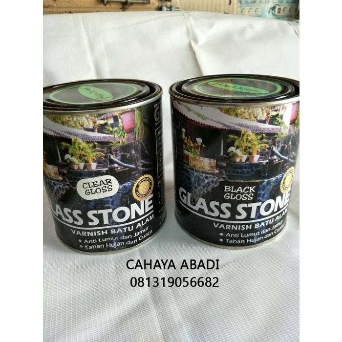 Jual CAT BATU ALAM GLASS STONE BETA VARNISH BATU ALAM GALON | Shopee ...