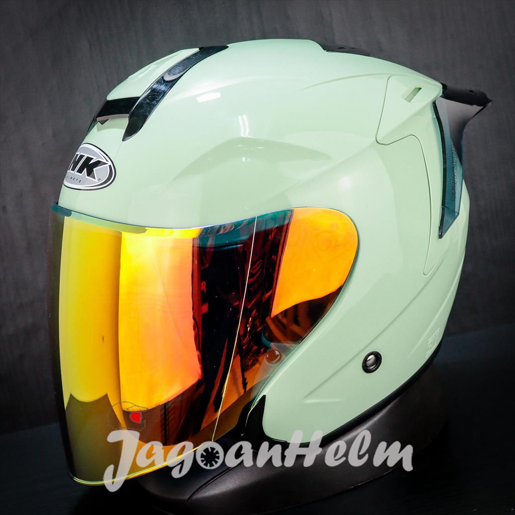 Jual INK HELM DYNAMIC SOLID | MATCHA GREEN | DINAMIC SINGLE VISOR ...