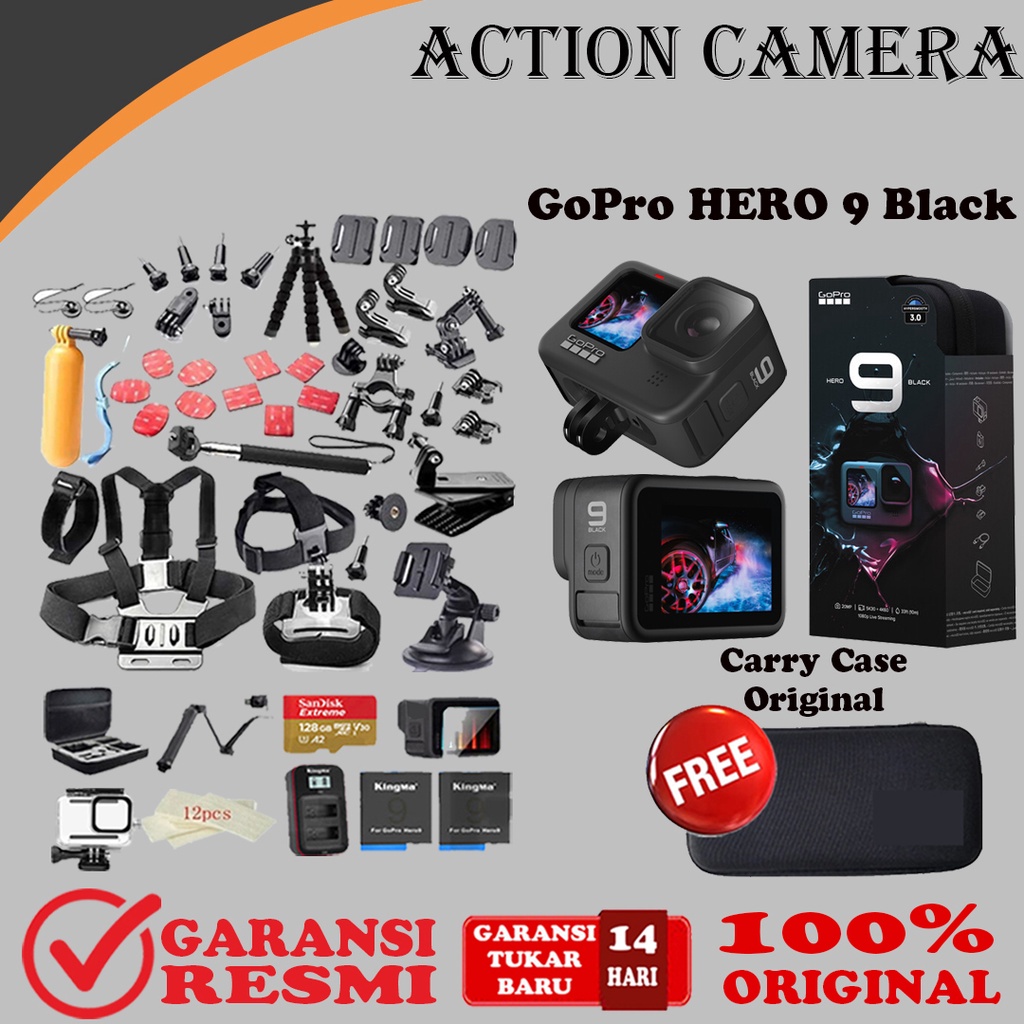 Jual GoPro HERO8 Black - GoPro HERO 8 Black - Go Pro HERO 8 Paket ...