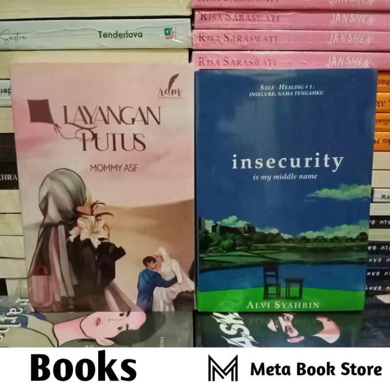 Jual BUKU PAKET 2 NOVEL LAYANGAN PUTUS + INSECURITY Meta Book Store ...