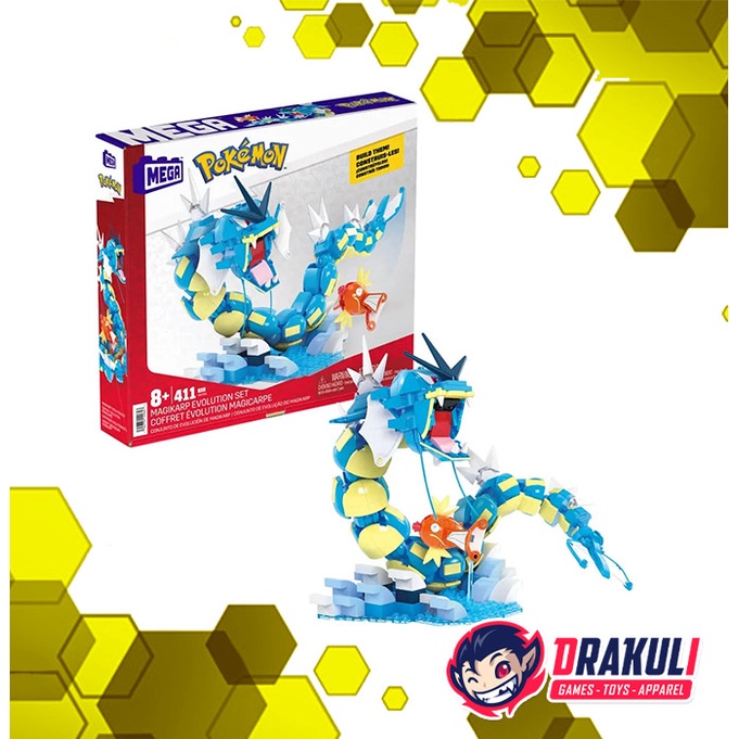 Jual Mega Construx Pokemon Magikarp Evolution (HNT95) | Shopee Indonesia