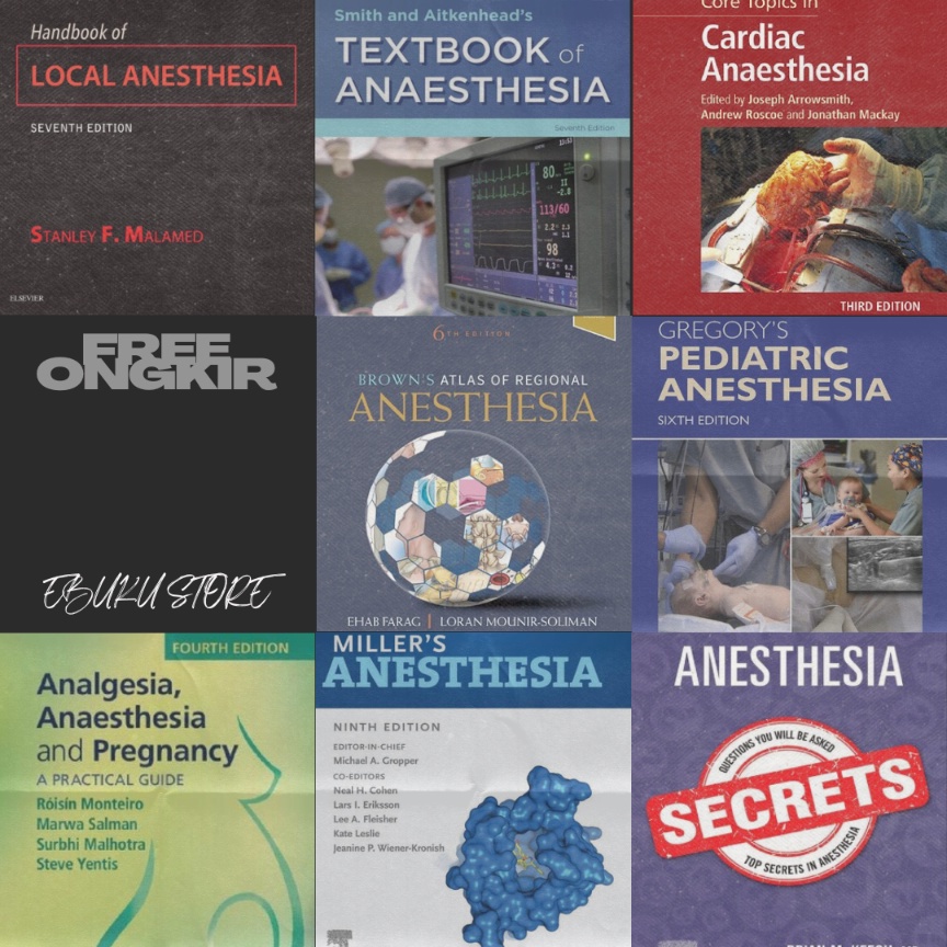 Jual Anesthesia 2020 Anaesthesia Brown Gregory Secrets Cardiac Smith ...