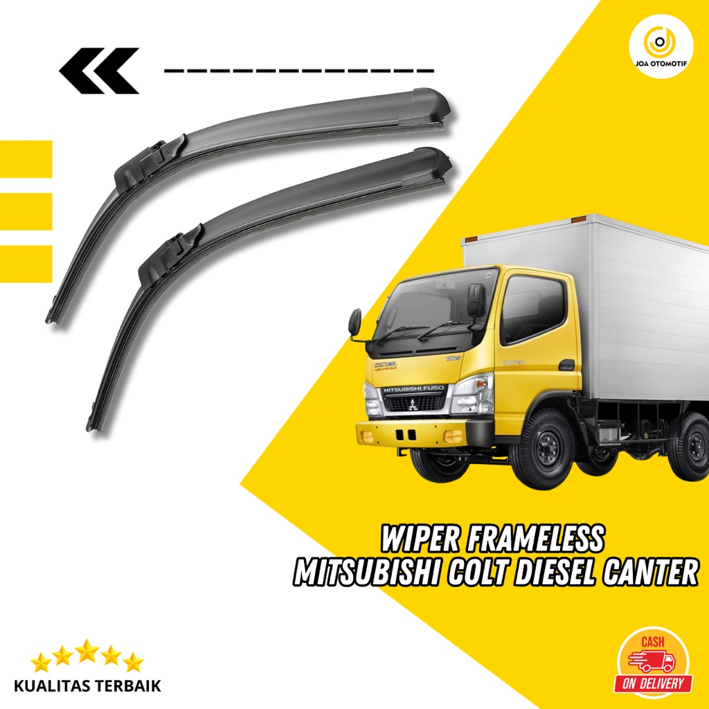 Jual Wiper Kaca Depan Mitsubishi Truk Colt Diesel Canter Frameless ...