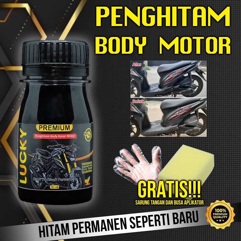 Jual PENGHITAM BODY MOTOR ISI 30 ML PENGHITAM BODY MOTOR PENGKILAP BODY ...