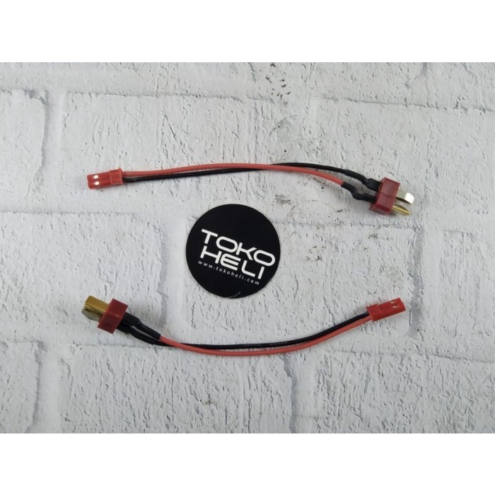Jual T Plug Male Dean TPlug To JST Female Adapter w/ 10CM 22 Awg Wire ...