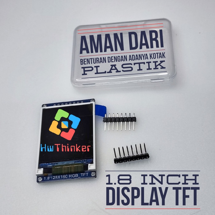 Jual Full Color RGB TFT LCD Display 1.8 inch 128x160 SPI ST7735S ... Jual Full Color RGB TFT LCD Display 1.8 inch 128x160 SPI ST7735S ...