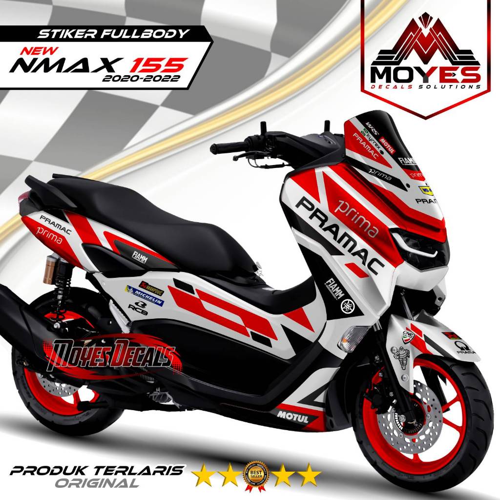 Jual TERBARU Decal New Nmax 155 Connected 2020 Fullbody Dekal Stiker ...