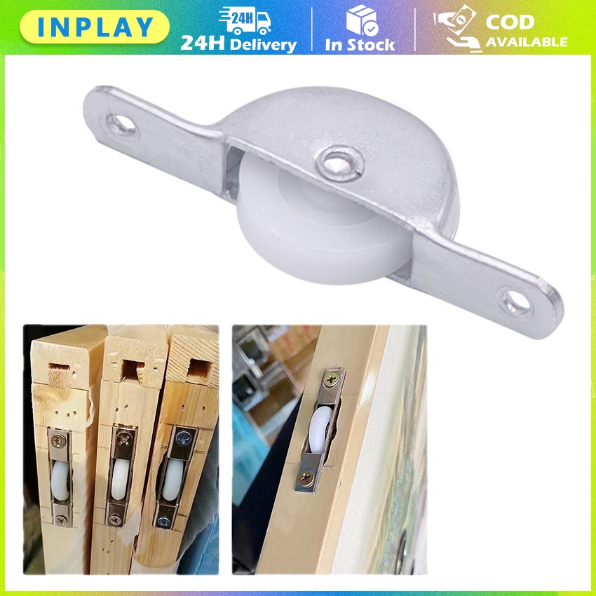 Jual 10Pcs Roda Ulih Sliding 3/4 inch / Roda Nilon Sliding Roller ...