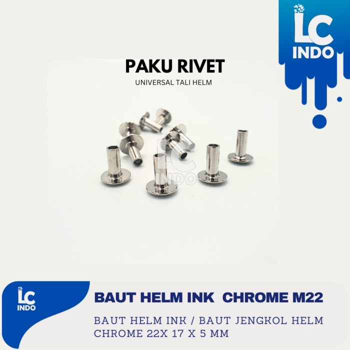 Jual Paku rivet helm / Paku keling Tali Helm Universal 10 x 13 | Shopee ...