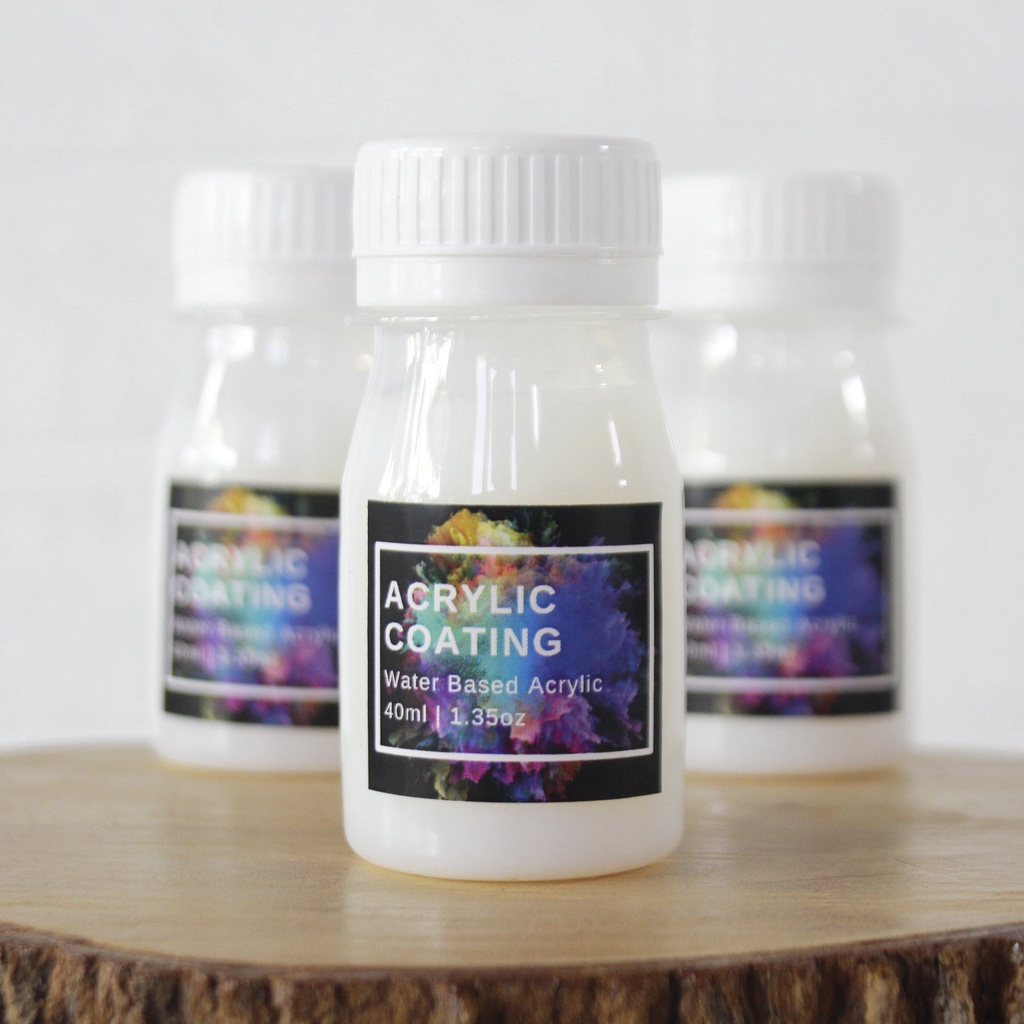 Jual Coating Acyrlic Premium | Varnish Glossy | Clear | Finishing Pot ...