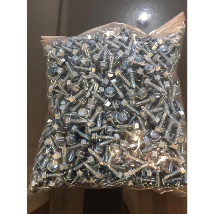 Jual Baut Reng Baja Ringan 10x16 / Skrup Reng | Shopee Indonesia