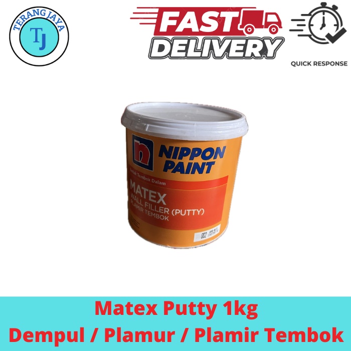Jual WALL PUTTY/PLAMUR/PLAMIR TEMBOK MATEX 1 KG | Shopee Indonesia
