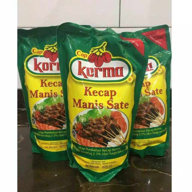 Jual Kecap Sate Cap KORMA 625ml / Kecap Manis korma 625 ml - PENYEDAP ...