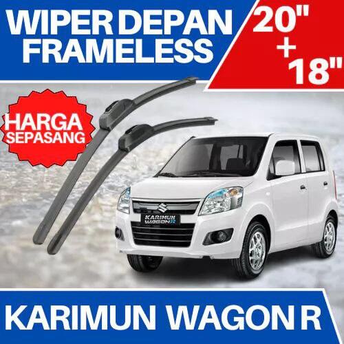Jual wiper frameless banana full karet suzuki karimun wagon R | Shopee Indonesia