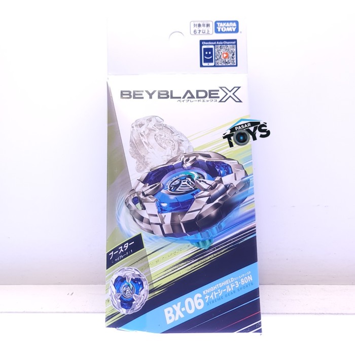 Jual Beyblade X BX-06 Booster KnightShield 3-80N Takara Tomy Knight Shield | Shopee Indonesia