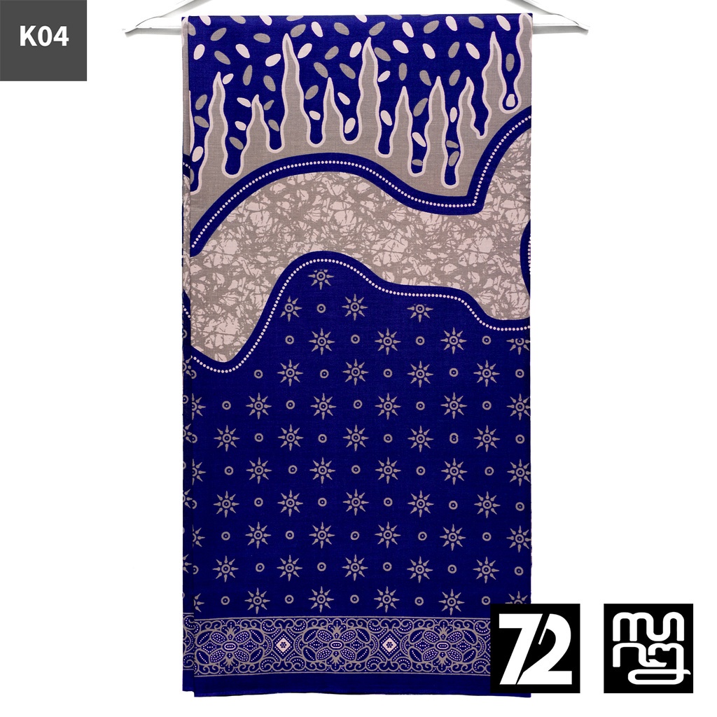 Jual KAIN BATIK KATUN Premium Motif Lapis Truntum Warna Biru Midnight ...