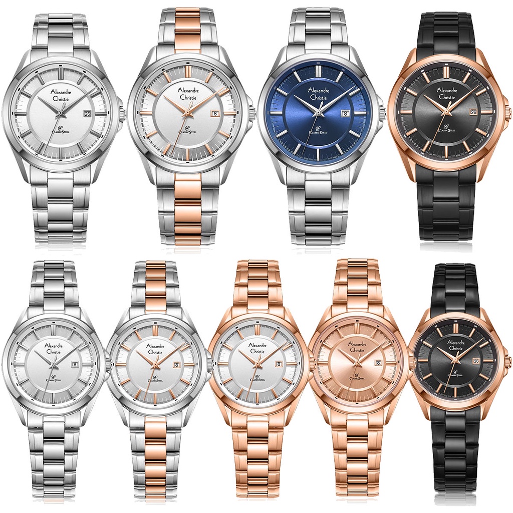 Jual Jam Tangan Rante Alexandre Christie AC8675 / AC 8675 Original ...