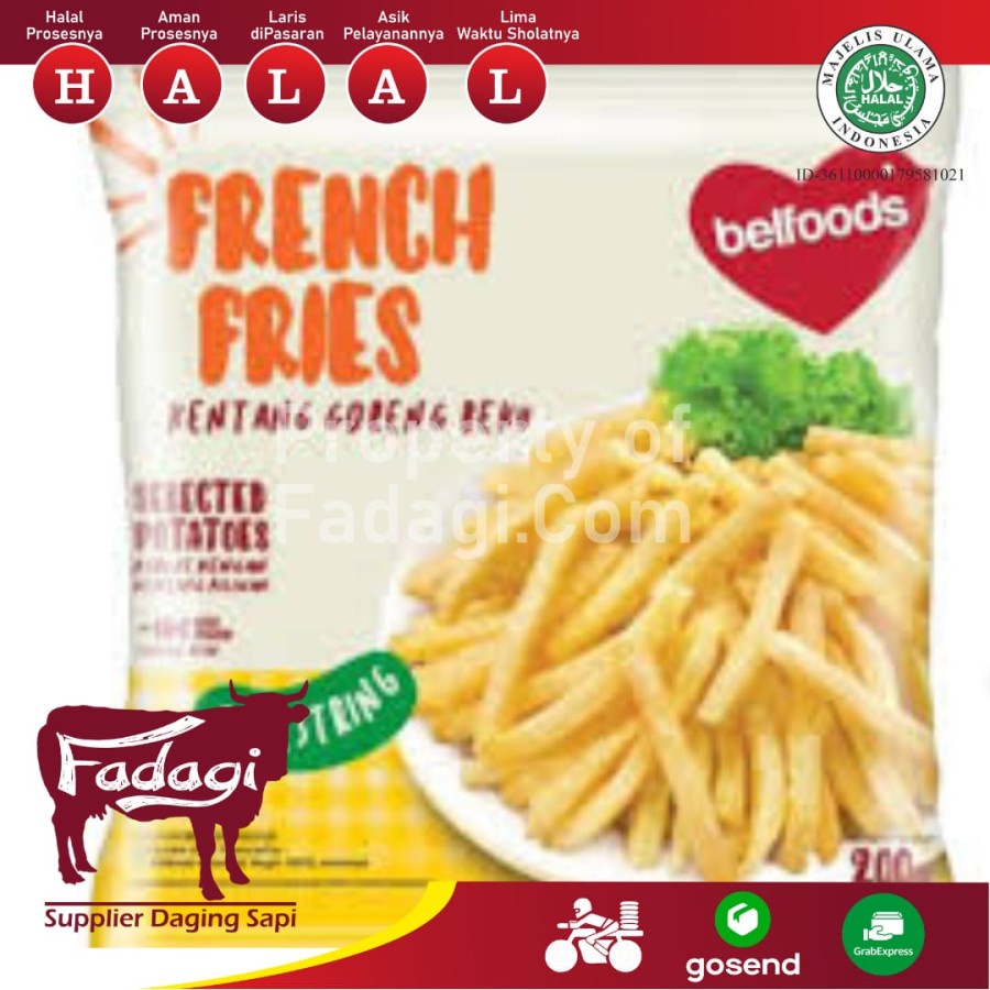 Jual Belfoods Favorite French Fries (200 gr) | Shopee Indonesia