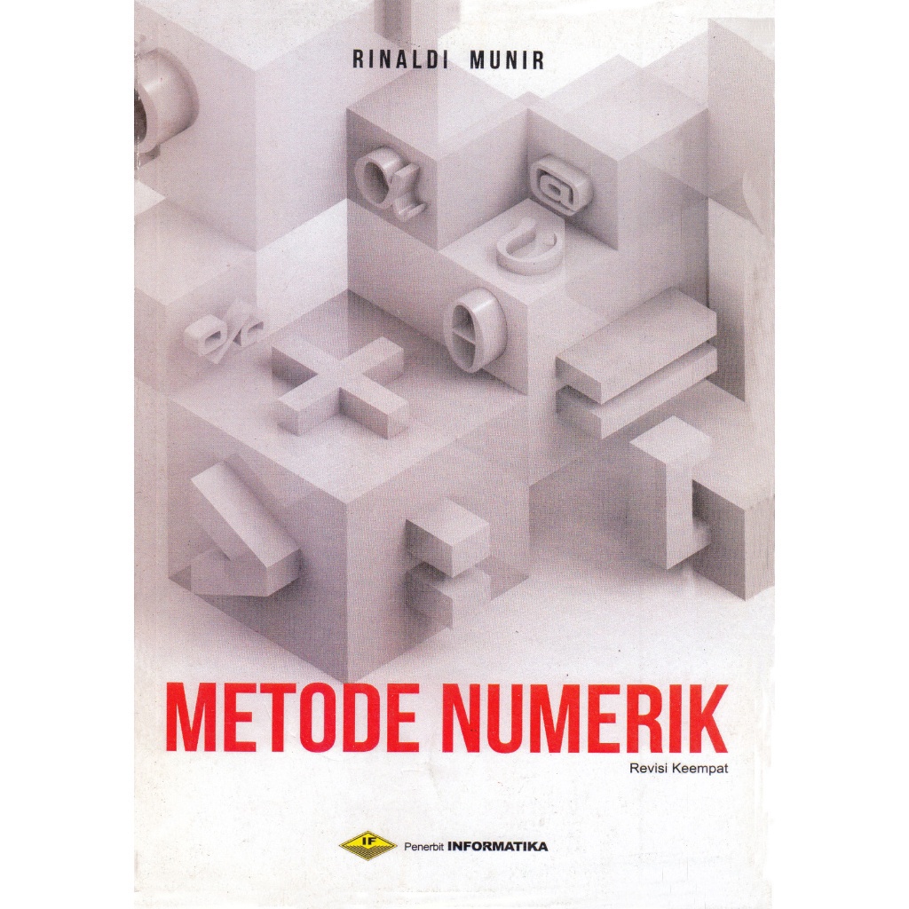 Jual Buku metode numerik revisi 4 rinaldi munir | Shopee Indonesia