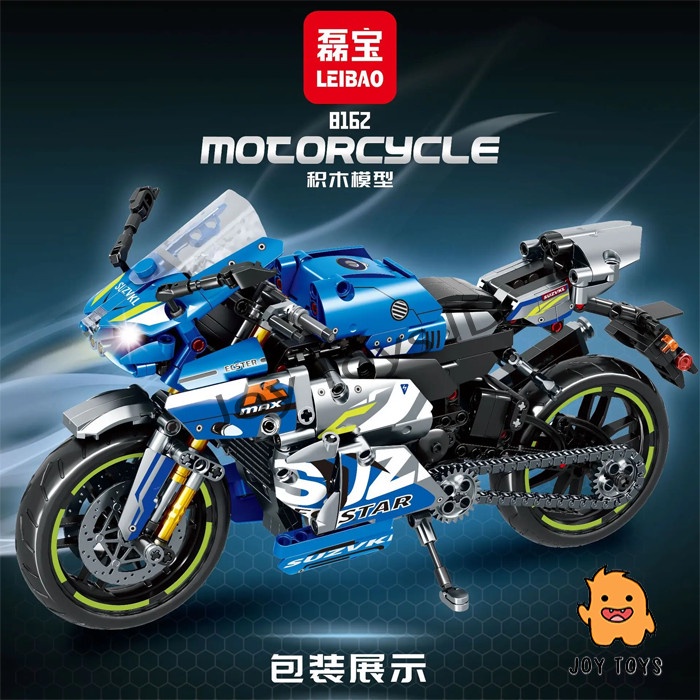 Jual Mainan Brick Leibao Sepeda Motor Balap dan Klasik Teknik ...