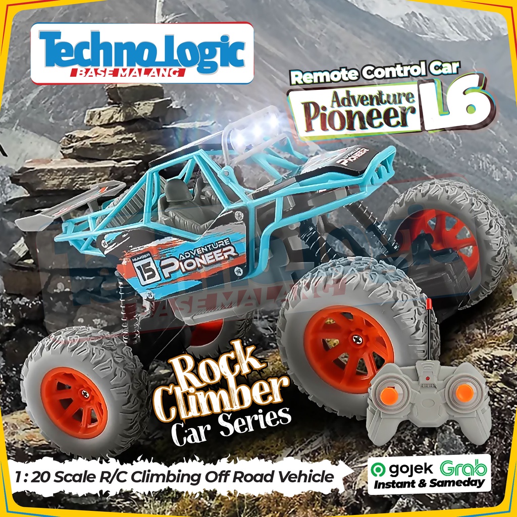 Jual Offroad REMOTE CONTROL RC L6 PIONEER ADVENTURE Monster Truck L6 1:20 OFF ROAD | Shopee ...
