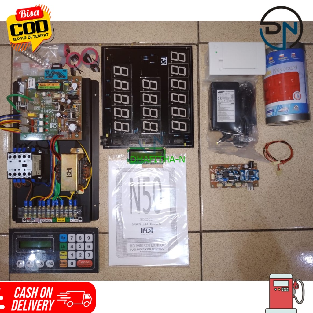 Jual SET CPU POM MINI HDM N50 Layar Segmen 7 Display SET Lengkap + Plat ...