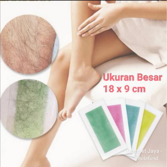 Jual Hair Removal Strip Waxing Strip Paper Wax Paper Wax Kertas Pencabut Bulu | Shopee Indonesia