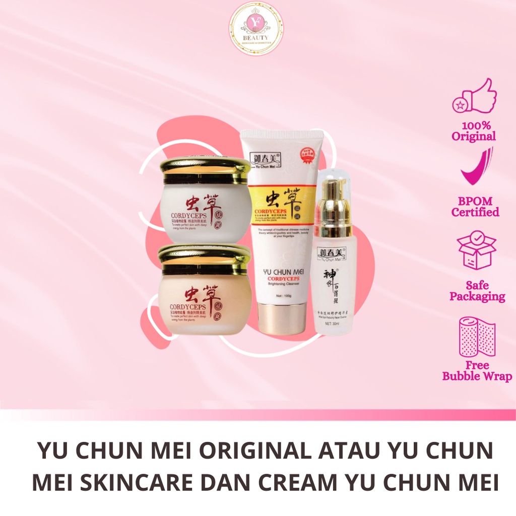 Jual YF BEAUTY YU CHUN MEI ORIGINAL ATAU YU CHUN MEI SKINCARE DAN CREAM YU CHUN MEI ORIGINAL ...