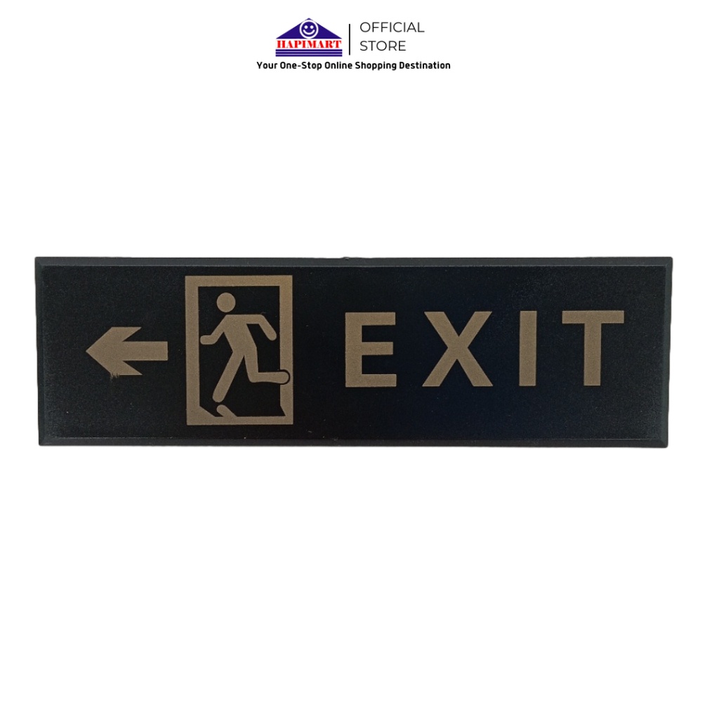 Jual Stiker Tempelan dinding acrylic EXIT/ sticker papan sign board ...