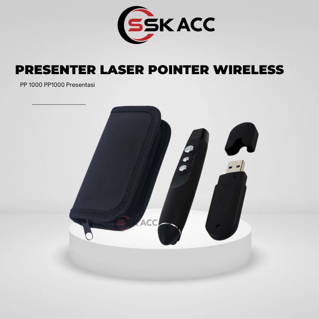 Jual Pointer Laser Presentasi Presenter Pointer Wireless PP 1000 PP1000 | Shopee Indonesia