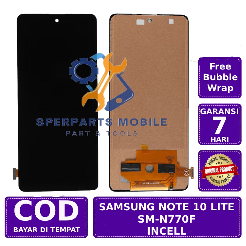 Jual LCD Samsung Note 10 Lite (N770 / N770F) -INCELL Premium Quality ...