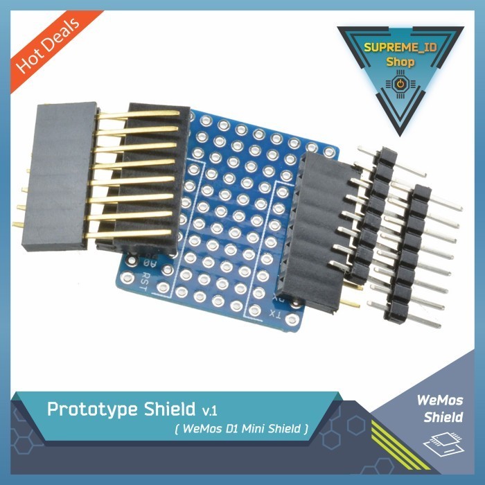 Jual Prototype Proto Shield for IoT WeMos D1 mini Wifi | Shopee Indonesia