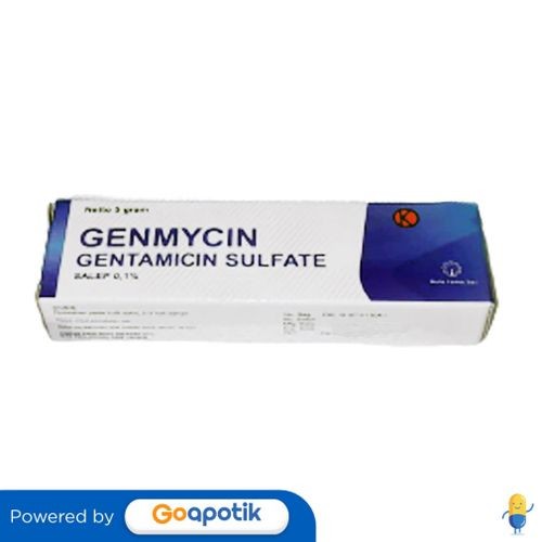 Jual Genmycin 0.1% Salep 5 Gram Tube | Shopee Indonesia