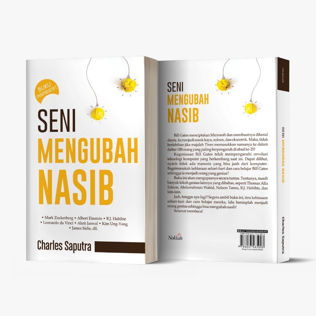 Jual Buku Seni Mengubah Nasib - Charles Saputra - Noktah | Shopee Indonesia
