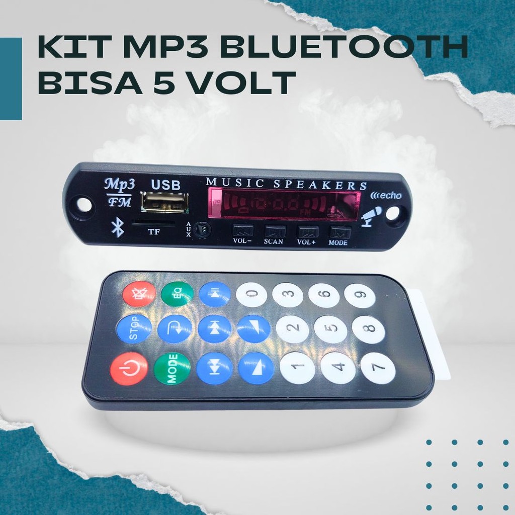 Jual Modul MP3 Bluetooth 5V Kit – Pemutar Musik dengan Remote, USB, dan ...