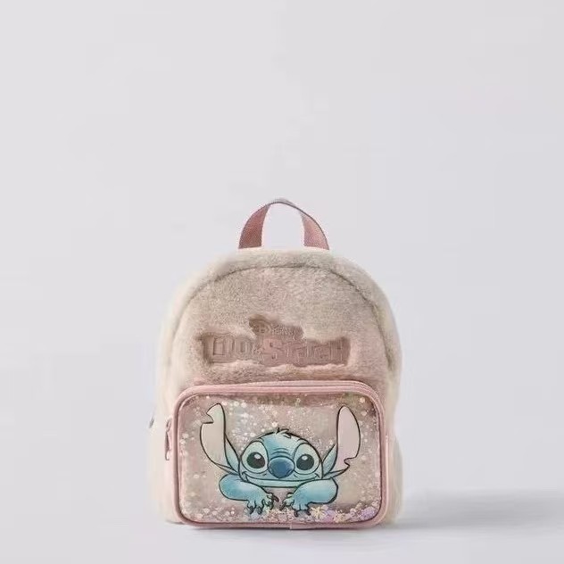 Jual littlekiddoss BAB508 Tas Ransel Bulu Boneka Zr Mini Lilo Stitch ...